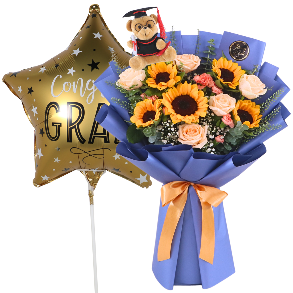 Graduation Flowers Delivery KL, PJ & Klang Valley – February Bloom Florist