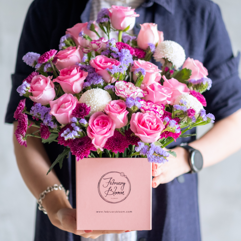 Delia Flower Delivery KL, PJ & Klang Valley – February Bloom Florist